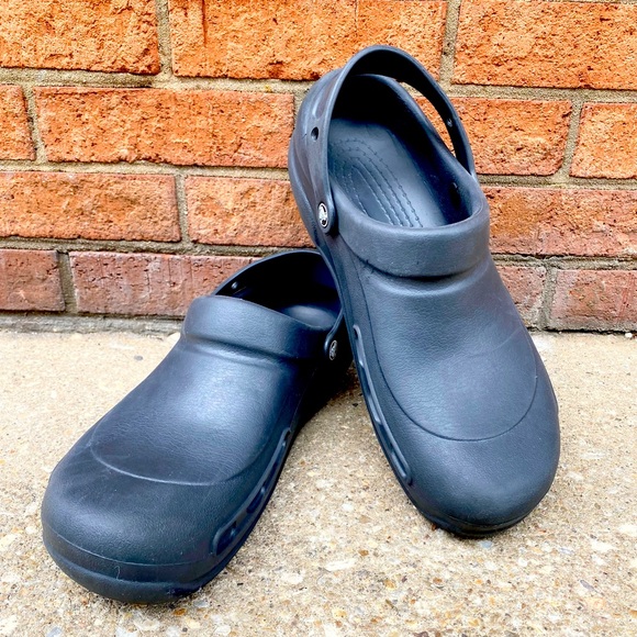 CROCS | Shoes | Crocs At Work Bistro 075 Chef Kitchen Unisex Clogs ...